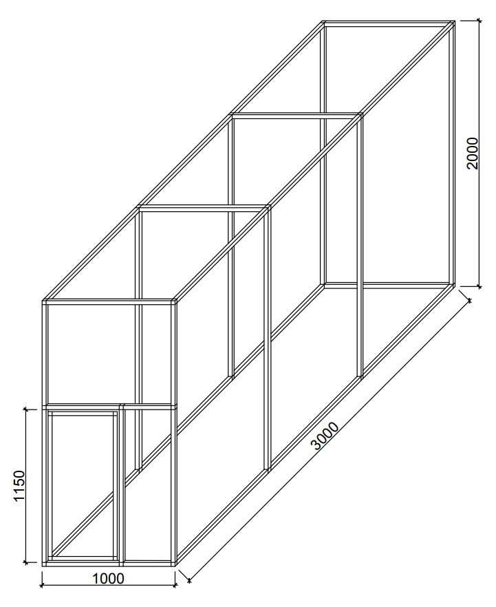 Stavebnice S013 | DS Voliéry